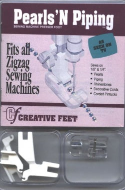 Pearls N Piping Foot PNP Set Creative Feet – Sew4less